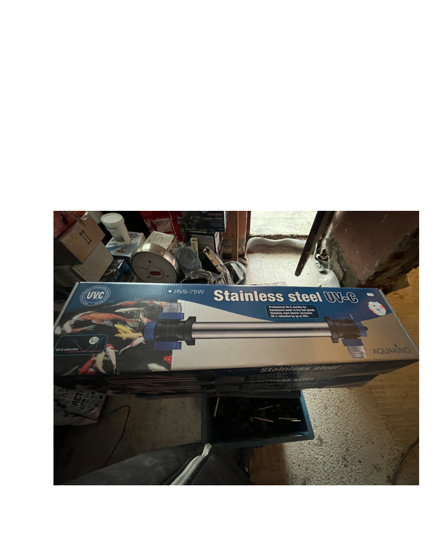 Uv Aquacking 75w RVS (AquaKing) • Ni-Koï, votre spécialiste en carpes Koïs