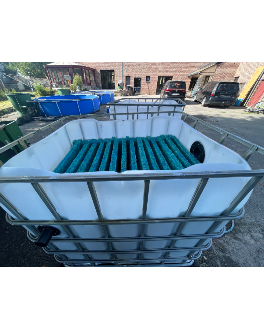 Filtration Cubi IBC tapis japonais (Ni-Koï) • Ni-Koï, votre spécialiste ...